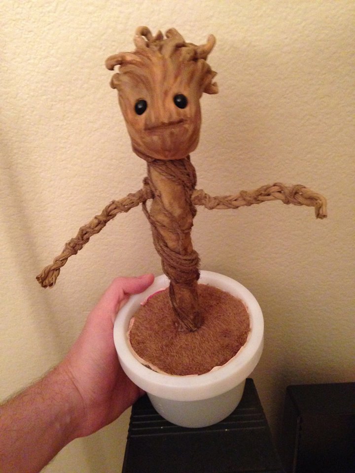 How to Make Dancing Groot Toy from Guardians of the Galaxy | The Mary Sue