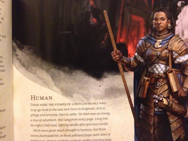 Things We Saw Today: The Illustration For "Human" In D&D | The Mary Sue