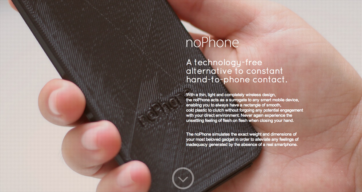 noPhone Is a Plastic Phone Substitute for Phone Addicts | The Mary Sue