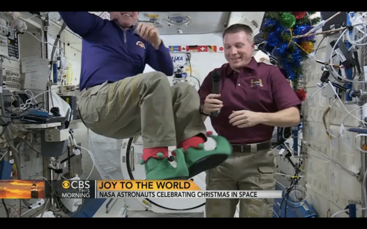 ISS Astronauts Explain Christmas in Space | The Mary Sue
