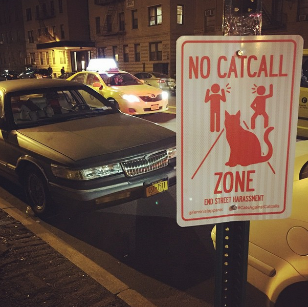 New Signs Decree New York and Philadelphia No Catcall Zones | The Mary Sue
