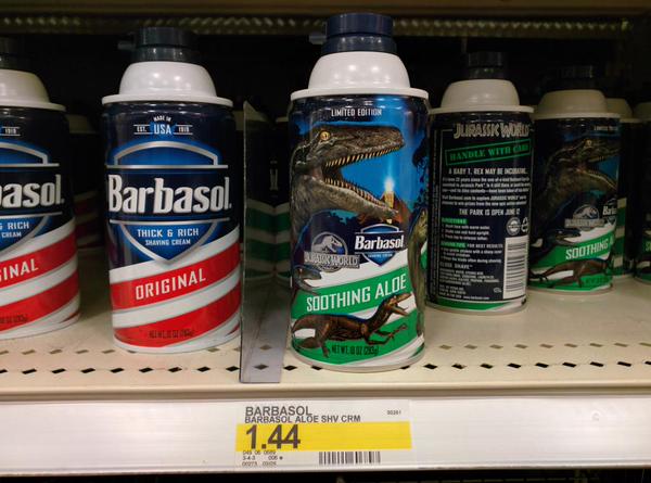 Jurassic World Goes All In, Announces Contest With Barbasol | The Mary Sue