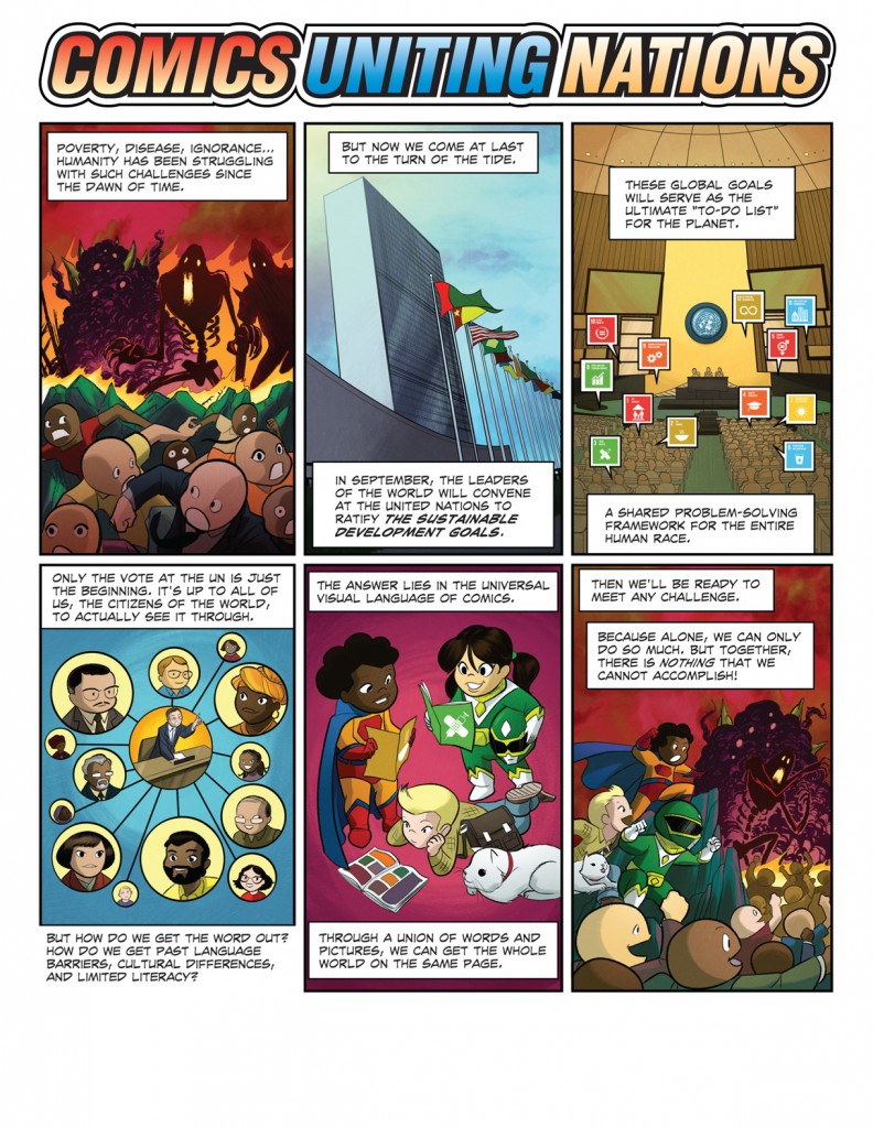 Comics Uniting Nations Attempt to Make the World Better | The Mary Sue