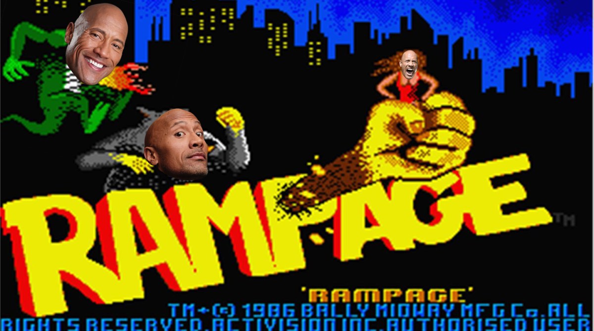 Rock to Star in Film Based on Arcade Game Rampage Monsters | The Mary Sue