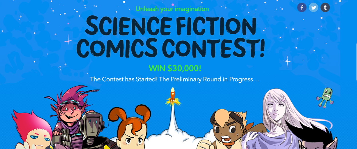 Science Fiction Comics Contest LINE Webtoon | The Mary Sue