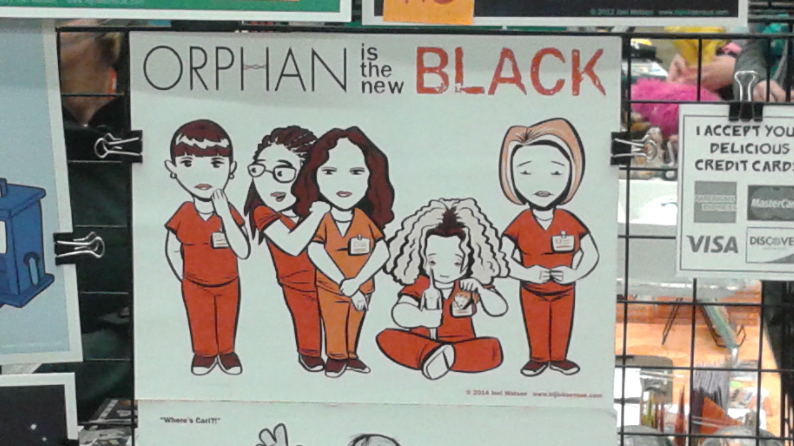 Litchfield's Inmates On Orange Is the New Black LOVE Orphan Black | The ...