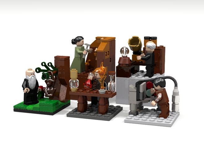 LEGO Women STEM Minifigs Vote Curie Lovelace History | The Mary Sue