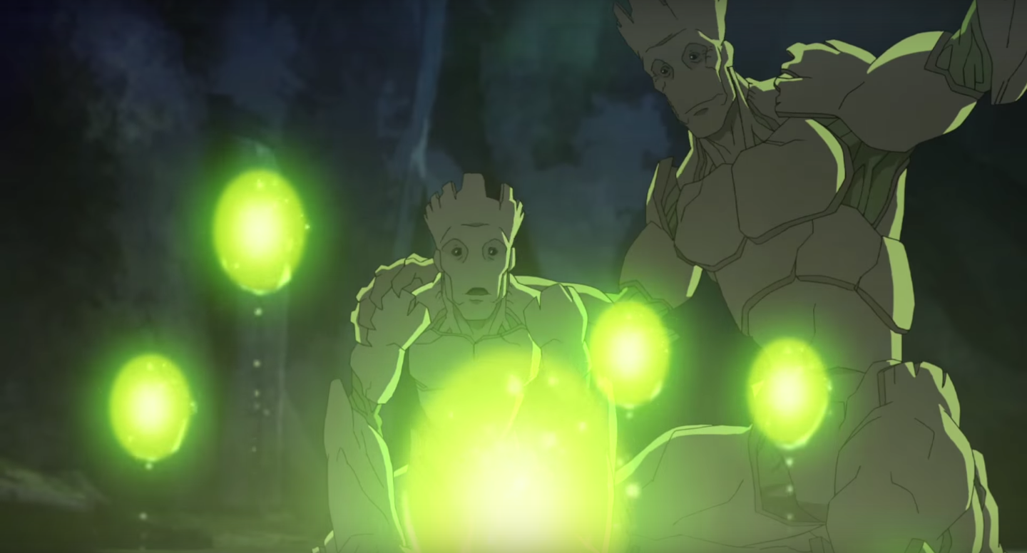 Groot's Origins In Animated Guardians of the Galaxy | The Mary Sue