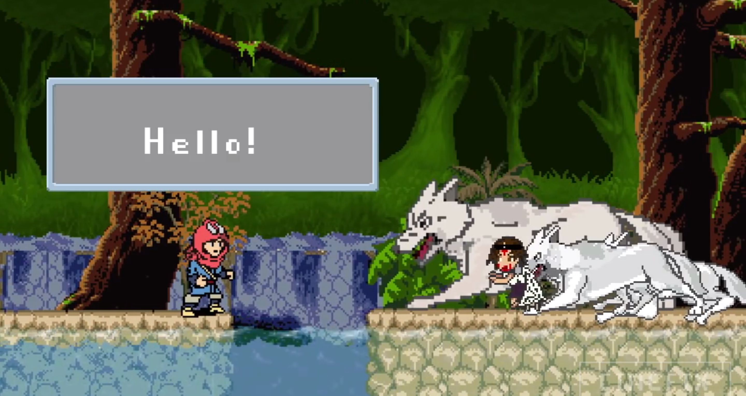 Even a Ghibli Newbie Can Get Excited About 8-Bit Princess Mononoke ...
