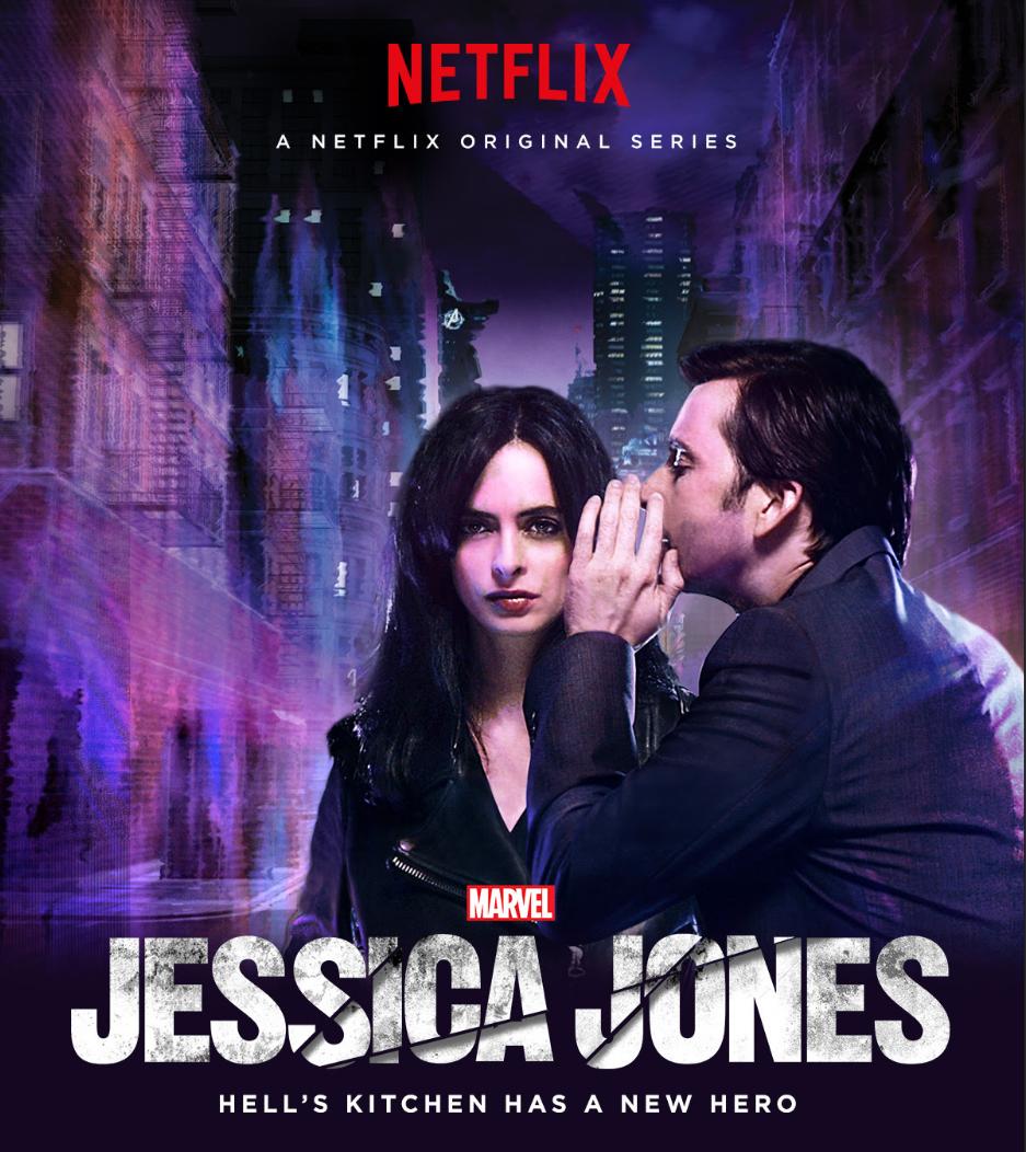 Tennant & Ritter Play Telephone on New Jessica Jones Poster | The Mary Sue
