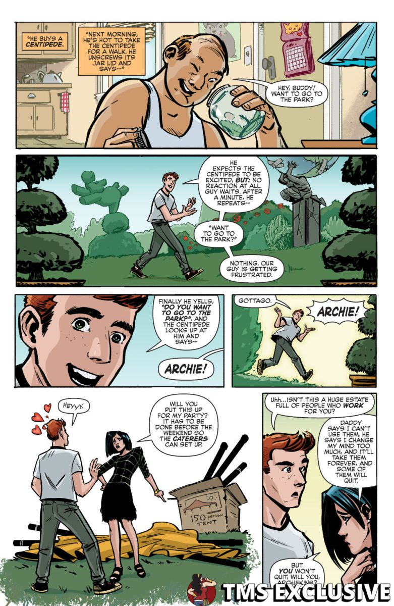 Interview: Veronica Fish Talks Archie #5 | The Mary Sue