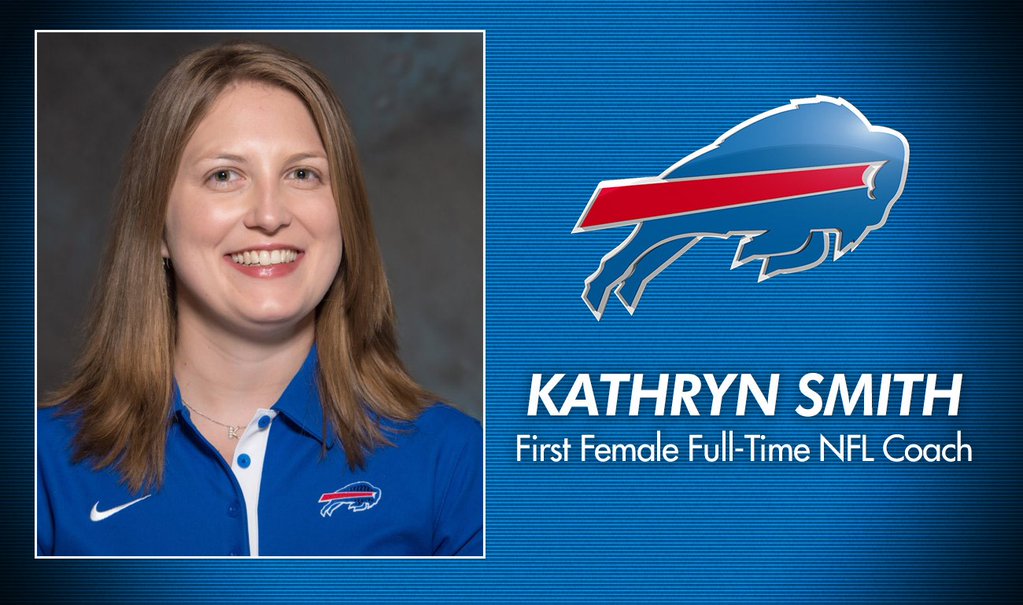 Buffalo Bills Hire Kathryn Smith, NFL's First Female Coach | The Mary Sue