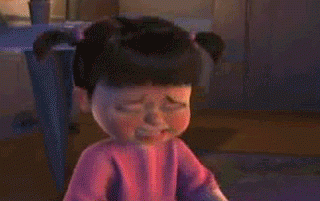 Monsters Inc Boo Crying
