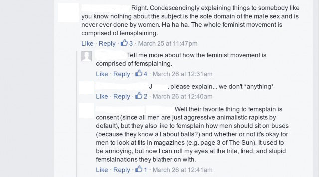 Party Over Here's Mansplaining Hotline | The Mary Sue