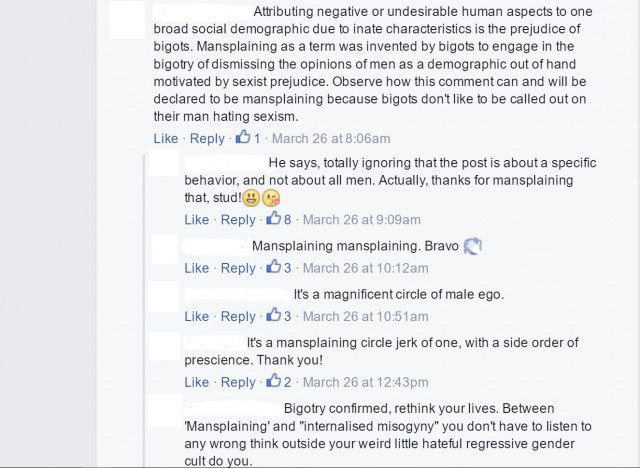 Party Over Here's Mansplaining Hotline | The Mary Sue