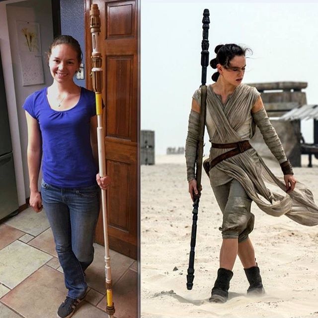 How to Make Rey's Staff From Force Awakens | The Mary Sue