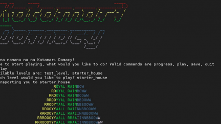 Katamari Adventure, Text-Based Katamari Damacy | The Mary Sue