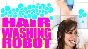 Queen of "Shitty Robots" Creates a Hair Washing Robot | The Mary Sue