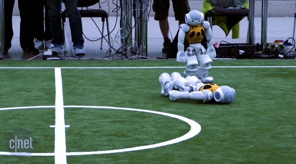 Robots Falling Over at the Robot World Cup | The Mary Sue
