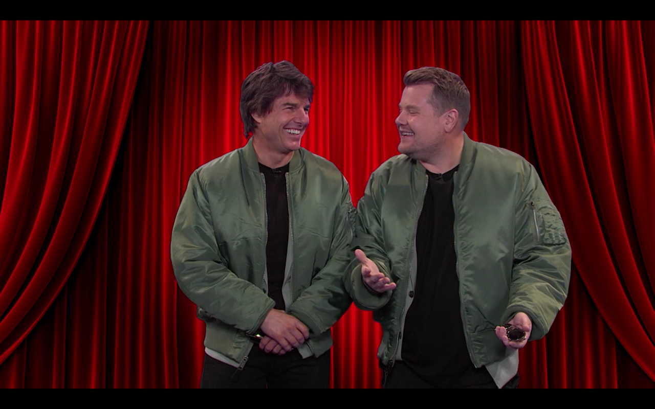 Tom Cruise Re-lives Entire Movie Career With James Corden | The Mary Sue