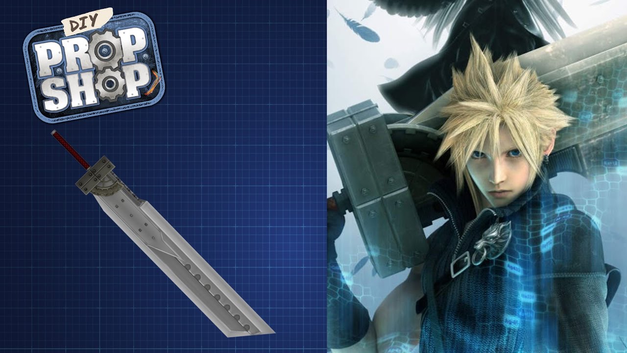 Cosplay Accessory Tutorial: How to Make Cloud's Sword | The Mary Sue