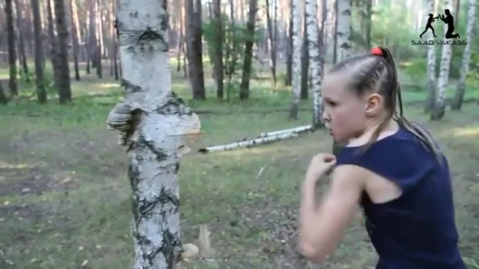 Things We Saw Today: This Girl Chops Trees With Her Fists | The Mary Sue