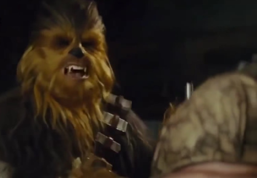 Chewie Scene in The Force Awakens Cut for Obvious Reasons | The Mary Sue