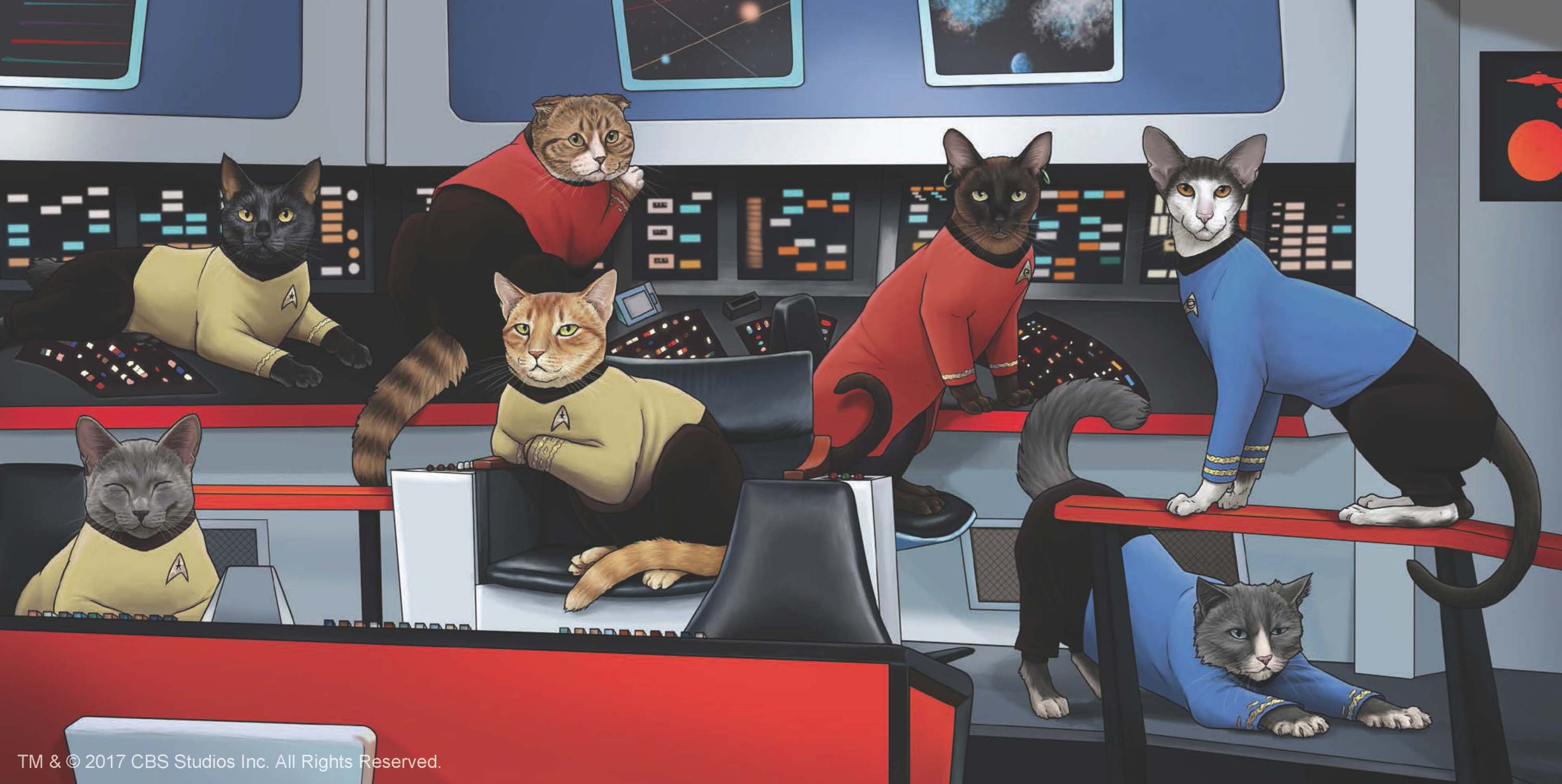 Star Trek Cats Star in Bold New Book | The Mary Sue