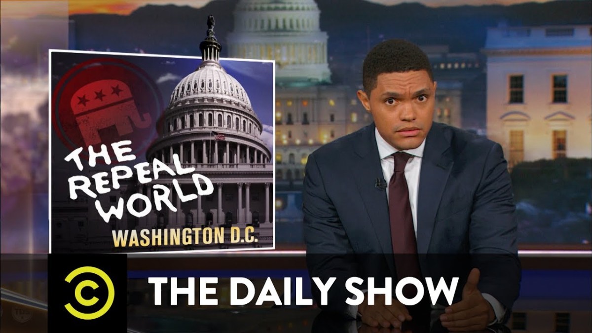 Colbert, Noah Try to Make Sense of Health Care Bill Process | The Mary Sue