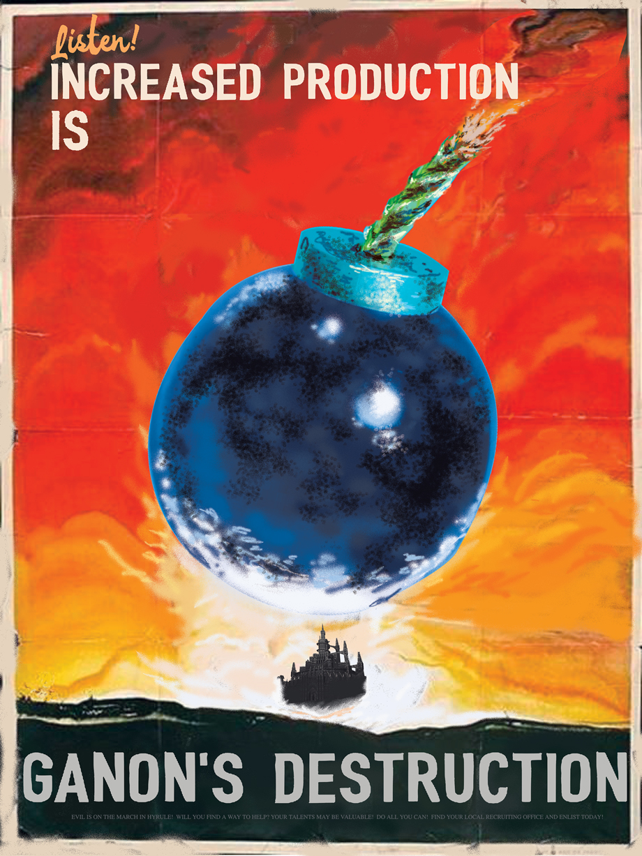 Legend of Zelda Propaganda Posters | The Mary Sue