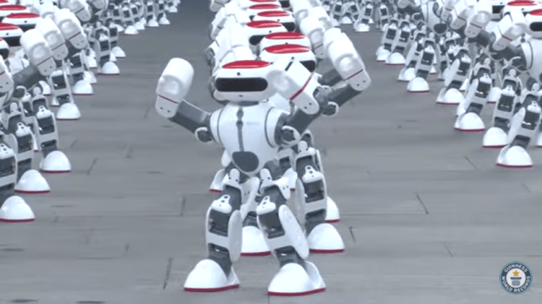 Things We Saw Today: Dancing Robots Set a World Record | The Mary Sue