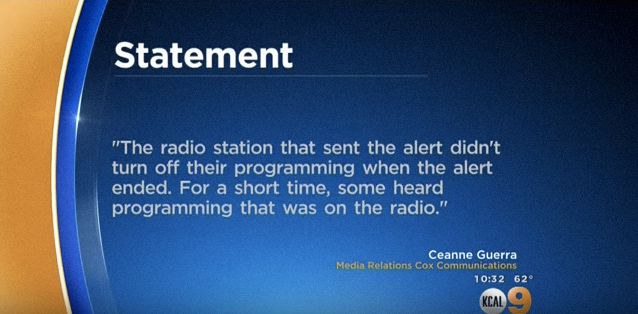 Ominous "End of the World" Emergency Alert Was Broadcast on TV in ...