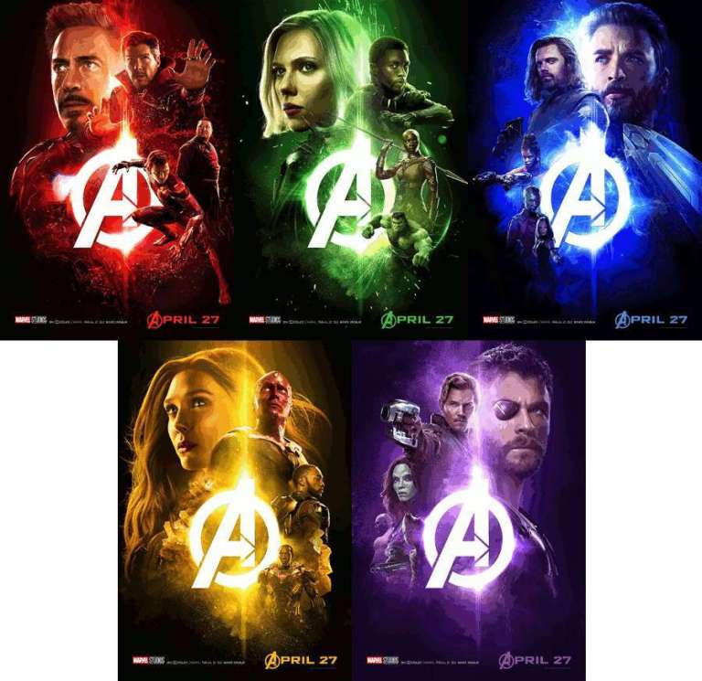 What Happened to Captain America's Face in New 'Infinity War' Poster ...