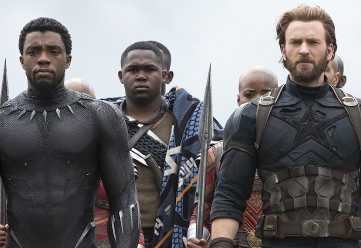 Let's Celebrate This Perfect 'Infinity War' Picture of Team Cap and ...