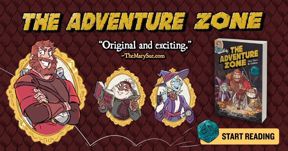 Giveaway: Win a Copy of 'The Adventure Zone' Graphic Novel | The Mary Sue