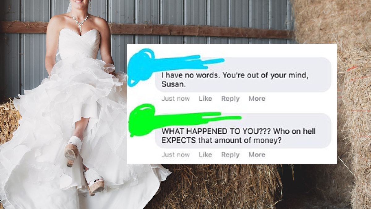 Viral Facebook Post Features the Worst Bride | The Mary Sue