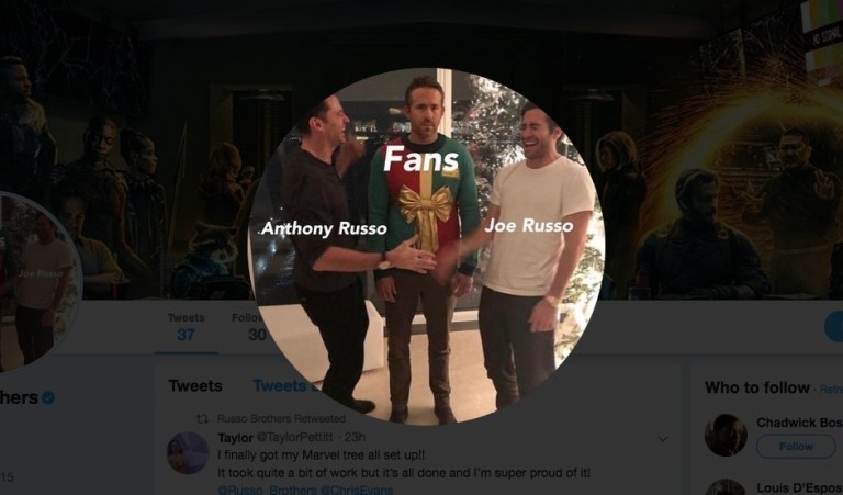 The Russo Brothers Troll Marvel Fans for Christmas | The Mary Sue