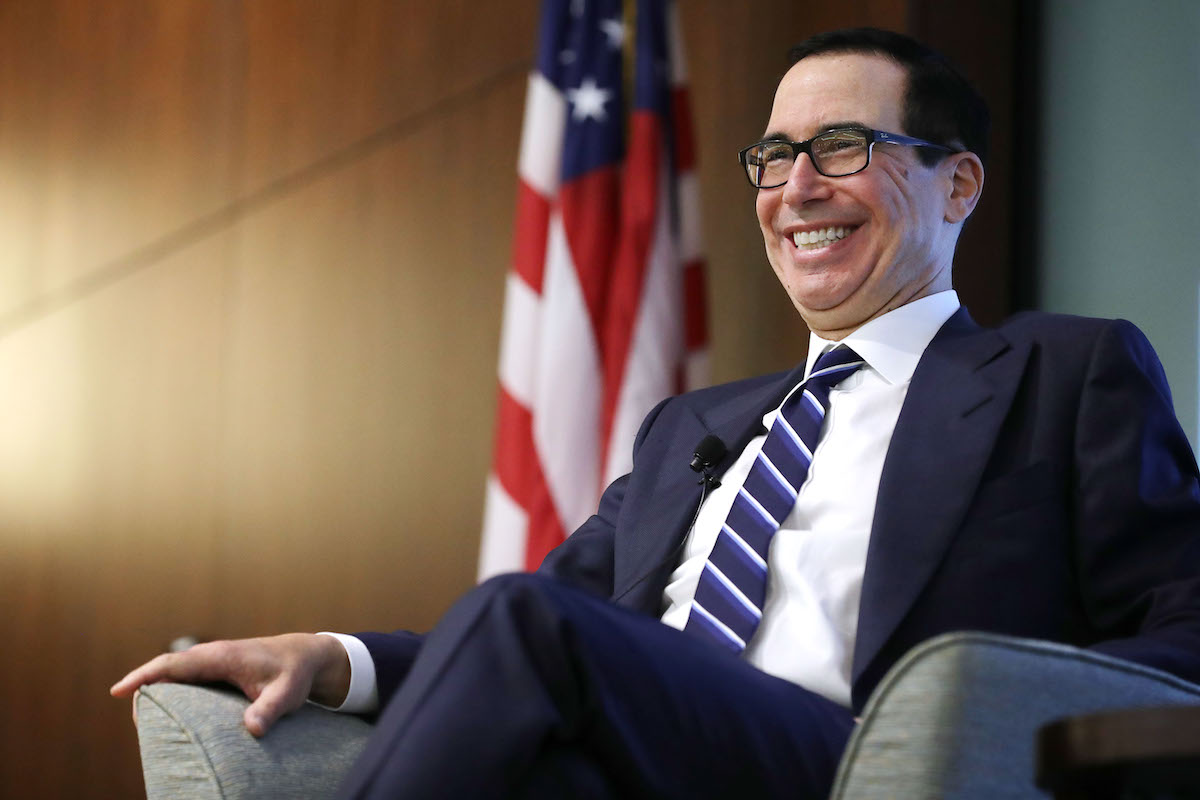 Mnuchin Says Survive on Steve Mnuchin Wants Us to Survive on $1,200 for ...