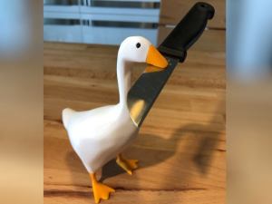 You Can 3D Print the Untitled Goose Game Goose | The Mary Sue