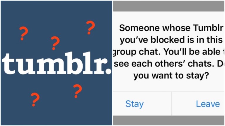 Tumblr's New Group Chat Feature Is Seriously Bizarre | The Mary Sue