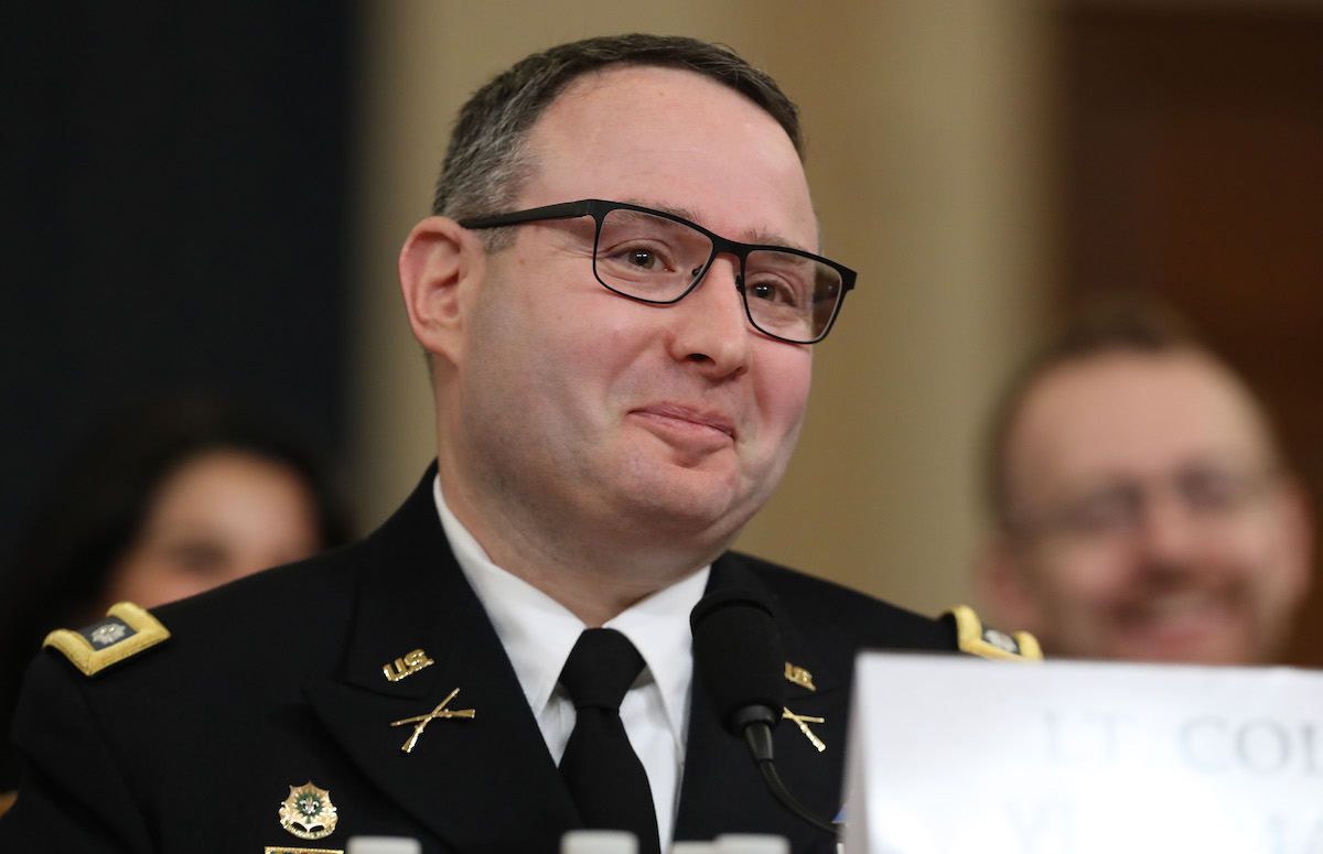 Watch Lt. Col. Vindman's Powerful Opening Statement to Congress | The ...
