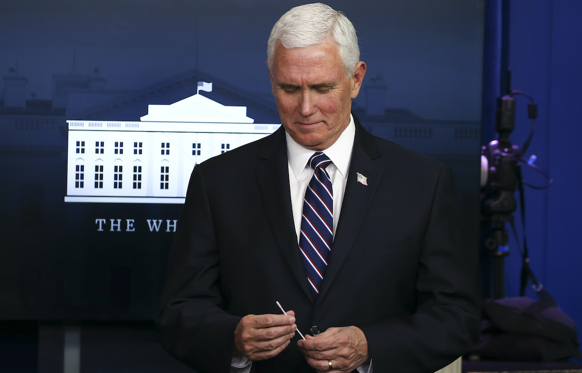 Mike Pence Refused to Wear a Face Mask at the Mayo Clinic | The Mary Sue