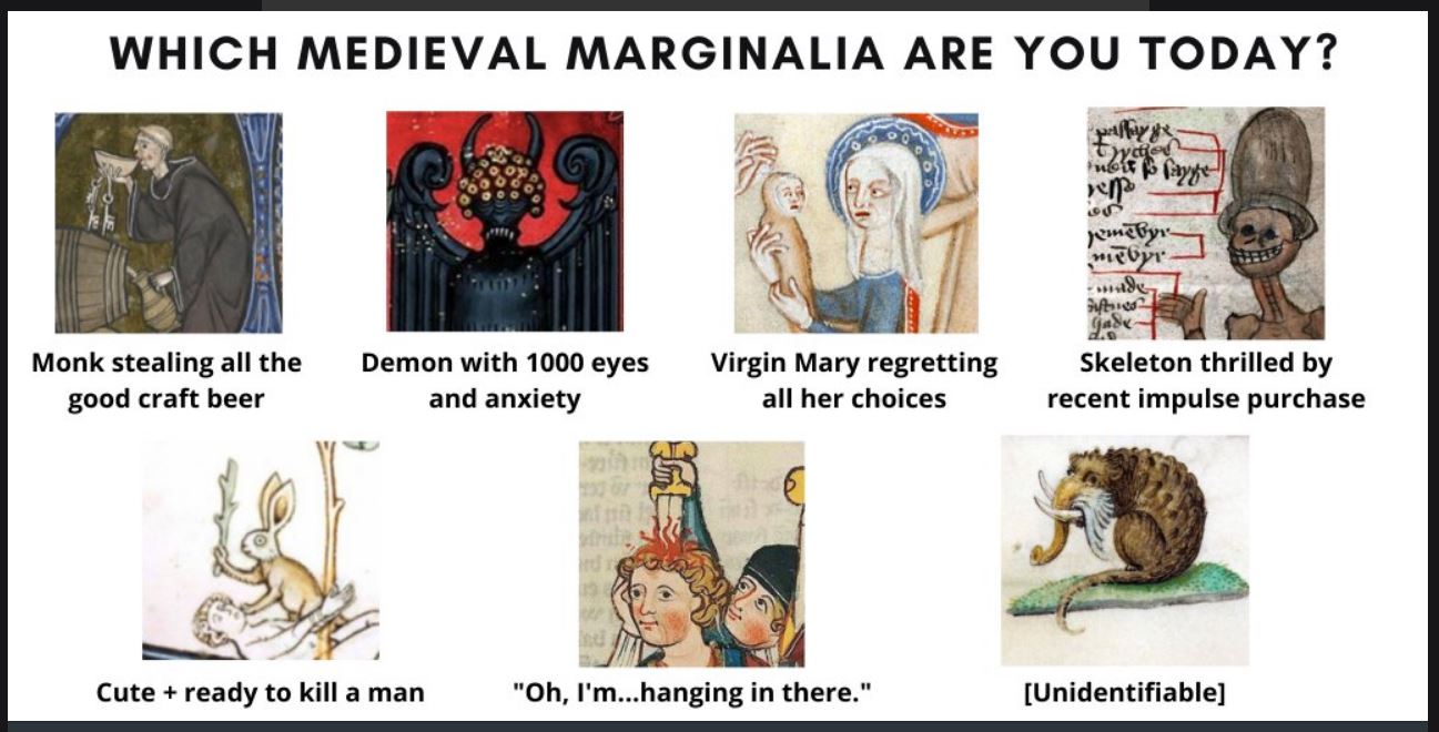 Which Medieval Marginalia Are You Today? | The Mary Sue