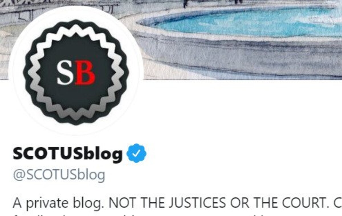 SCOTUSBlog Twitter Isn't Actual Supreme Court | The Mary Sue