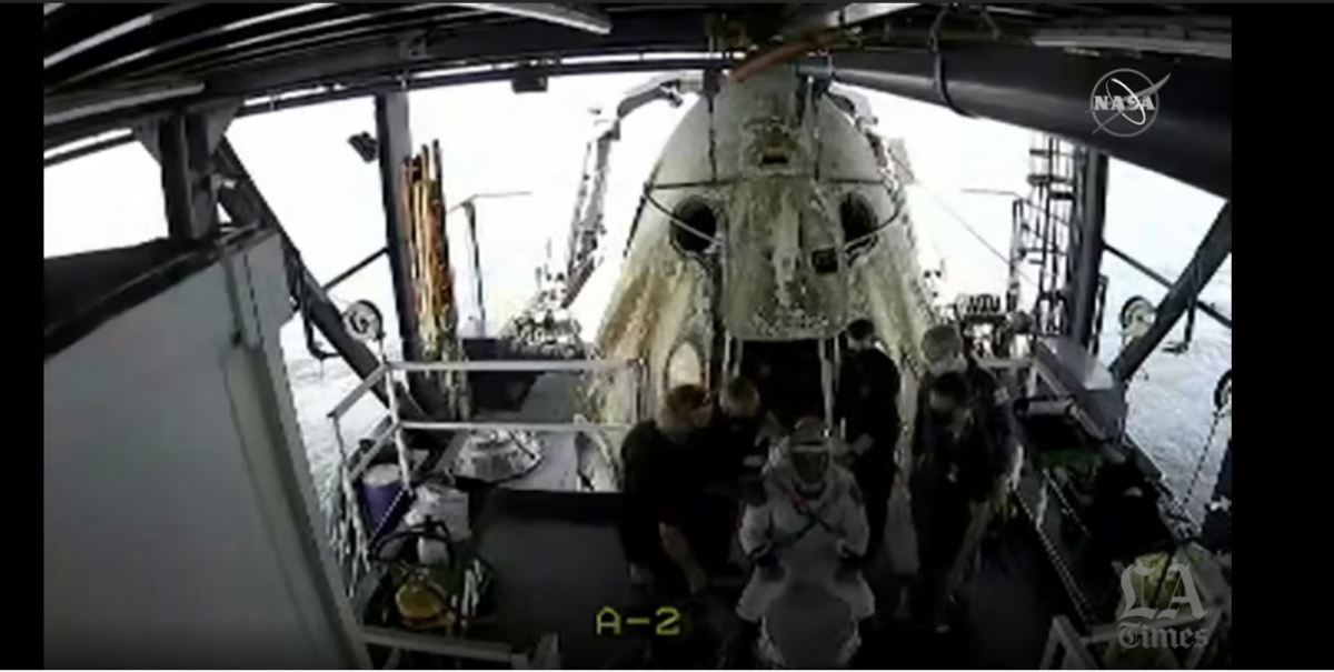 The SpaceX Dragon Crew Have Returned Safely to Earth | The Mary Sue