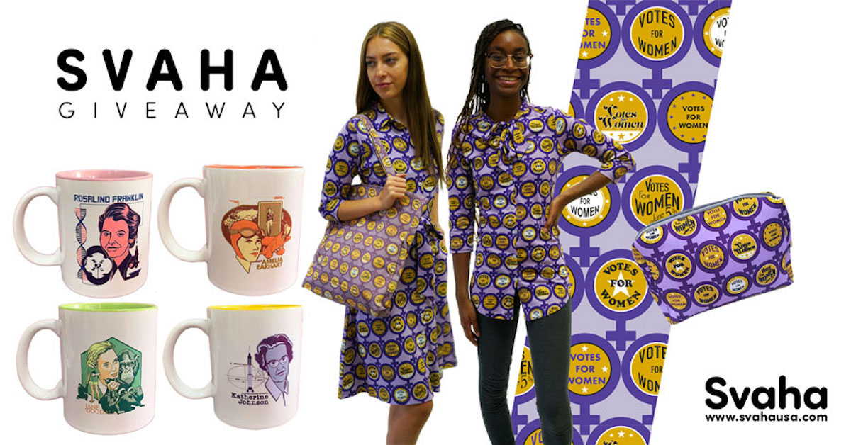 Svaha 'Votes for Women' Collection Giveaway | The Mary Sue