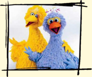 Alternate 'Sesame Street' Big Birds, Ranked | The Mary Sue