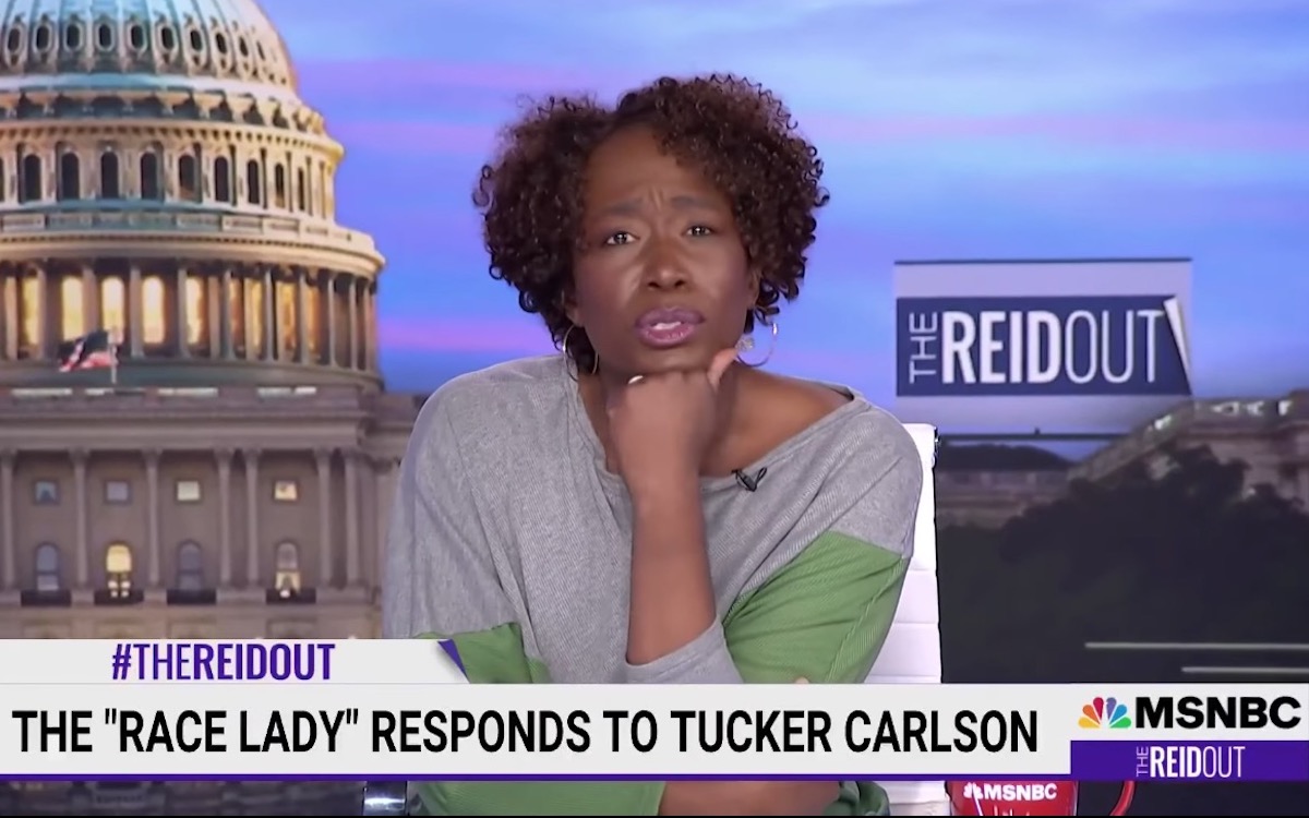 Take a Minute and Watch Joy Reid Obliterate Tucker Carlson