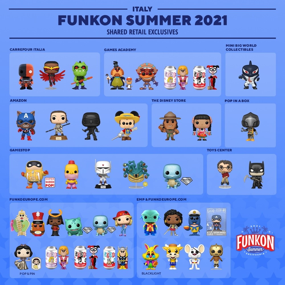 FunKon 2021 Shared Retail Exclusives Packed With So Many Things
