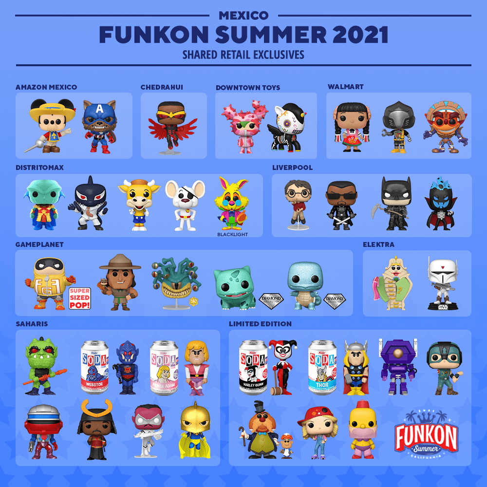 FunKon 2021 Shared Retail Exclusives Packed With So Many Things